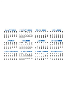 Custom Calendar Templates: 2022 Templates | Custom Photo Calendar Print ...