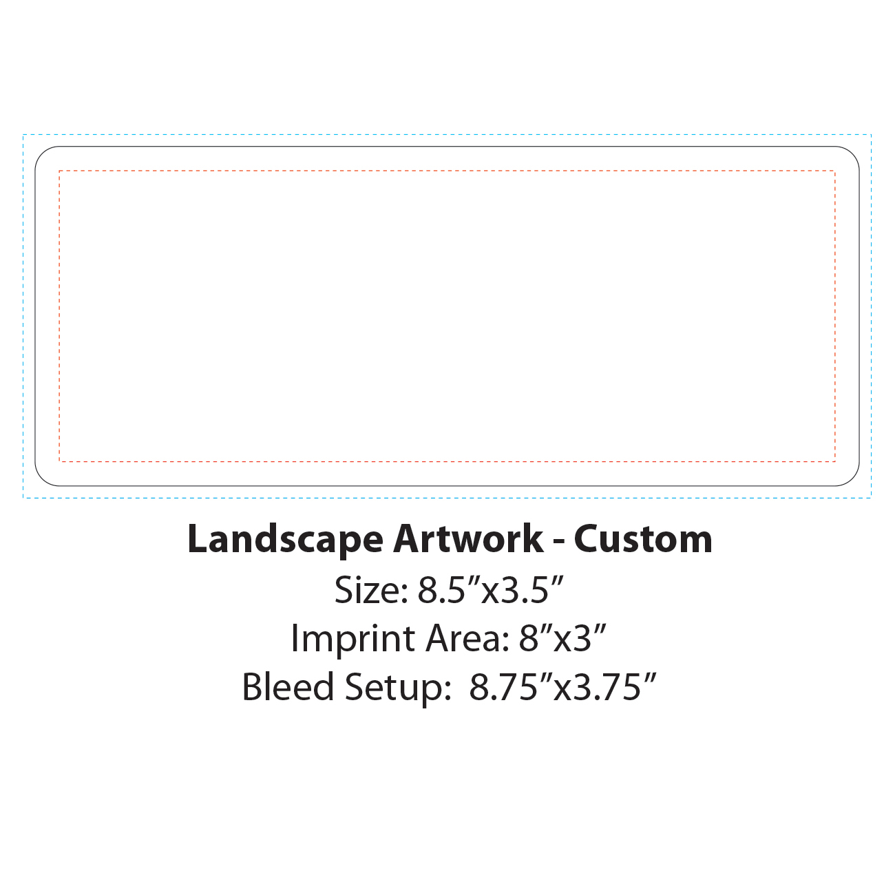 Custom Laminated Card Calendar, 3.5 x 8.5 | ValueCalendars.com