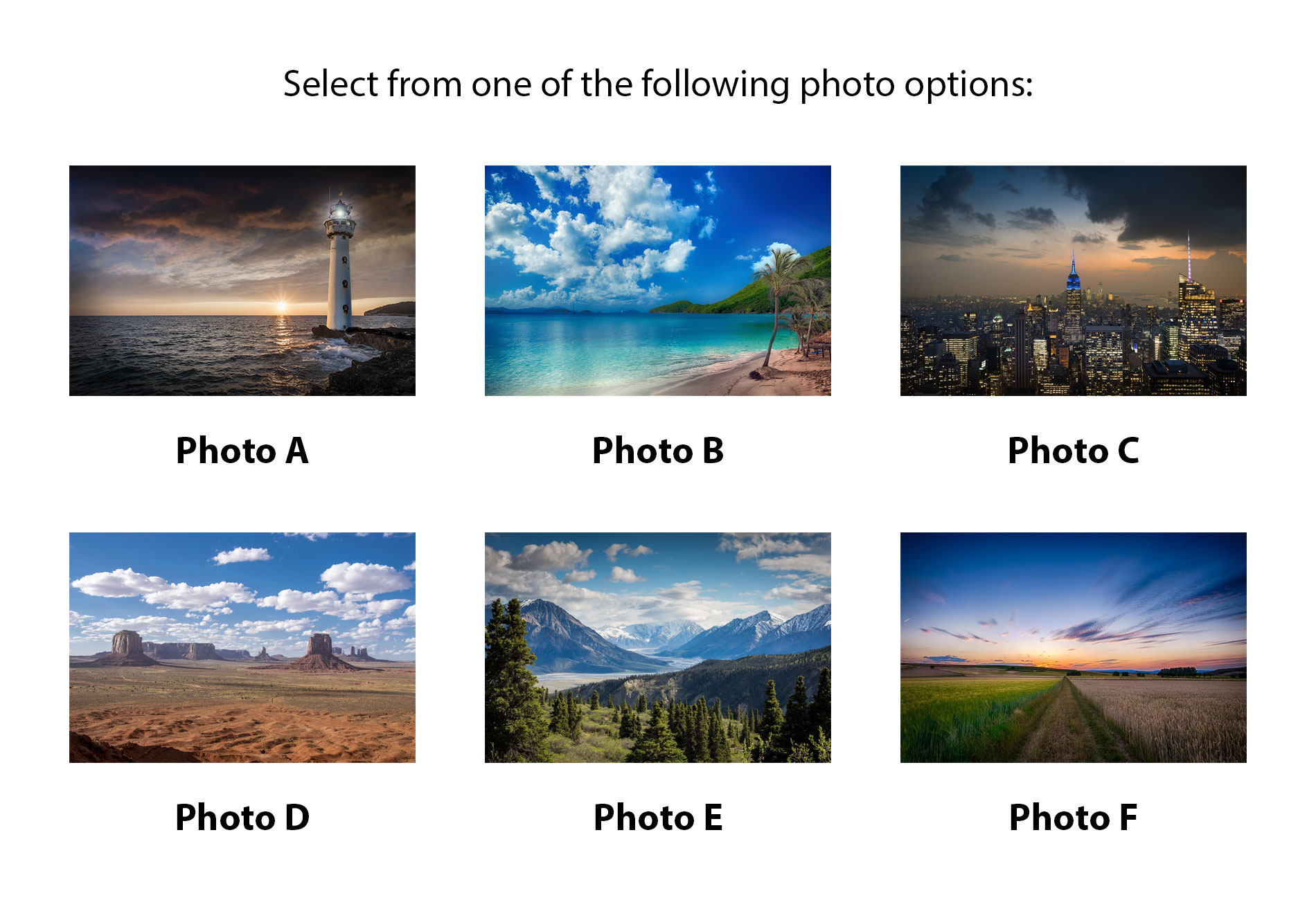 Z-Fold Greeting Card Calendar, Landscapes | ValueCalendars.com