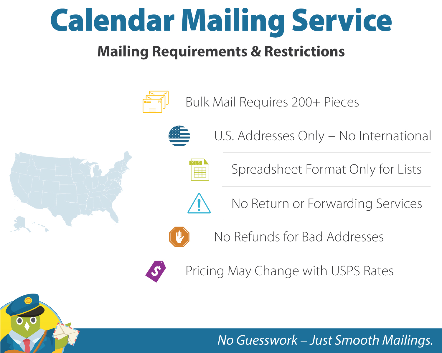 Calendar Mailing Service - GROUP A | ValueCalendars.com