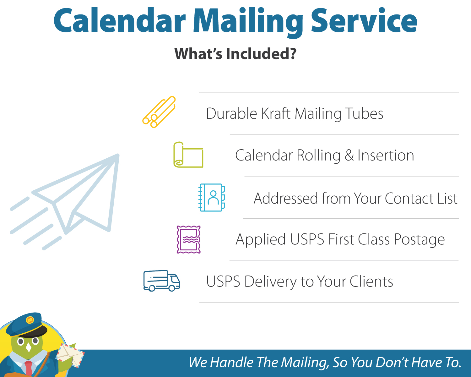 Calendar Mailing Service - GROUP F | ValueCalendars.com