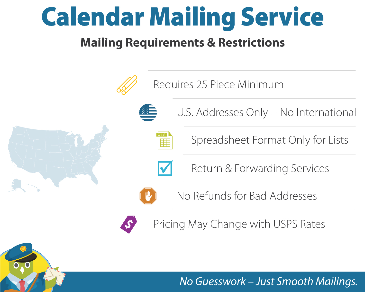 Calendar Mailing Service - GROUP G | ValueCalendars.com
