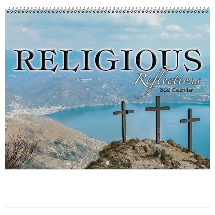 Religious Reflections Spiral Calendar | ValueCalendars.com