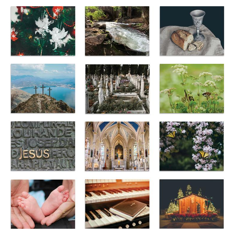 Religious Reflections Calendar | ValueCalendars.com
