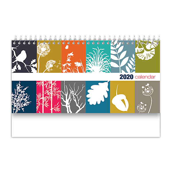 2020 Colorful Seasons 6-Sheet Desk Calendar | 6-1/4" x 4" Custom ...