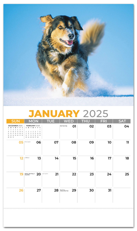 2025 Galleria Collection Pets Calendar | 10-5/8" x 18-1/2" Affordable ...