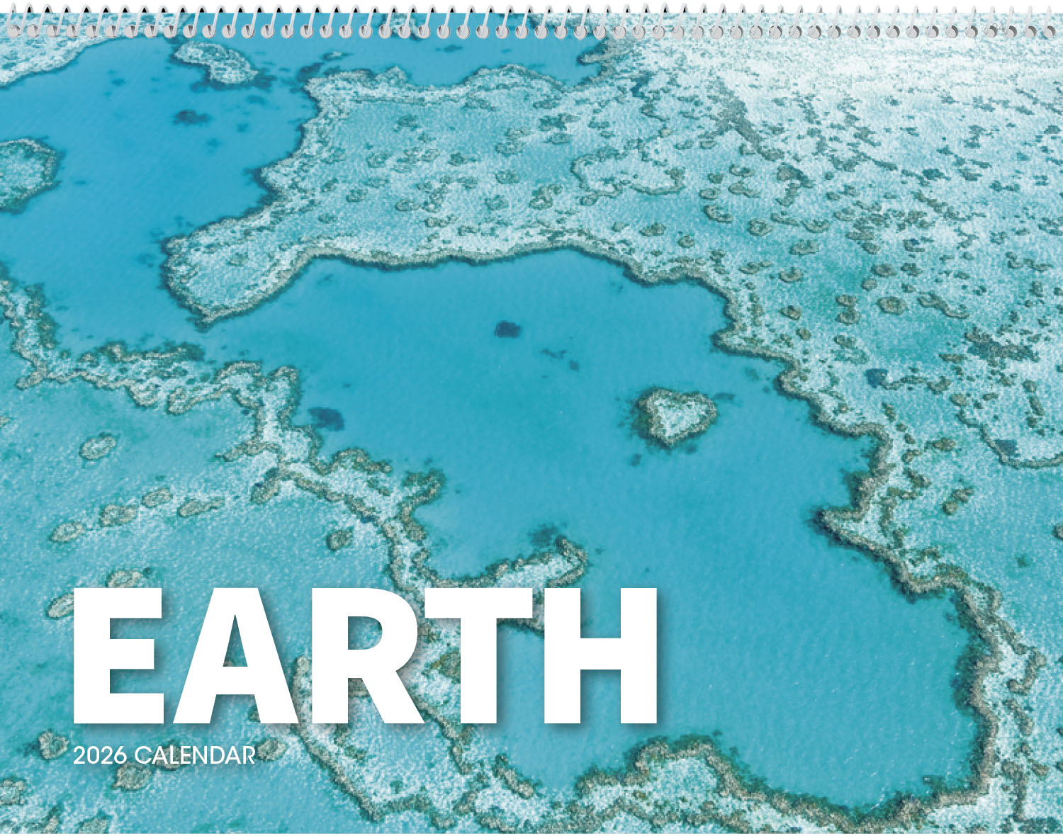 Earth Executive Spiral Calendar | ValueCalendars.com