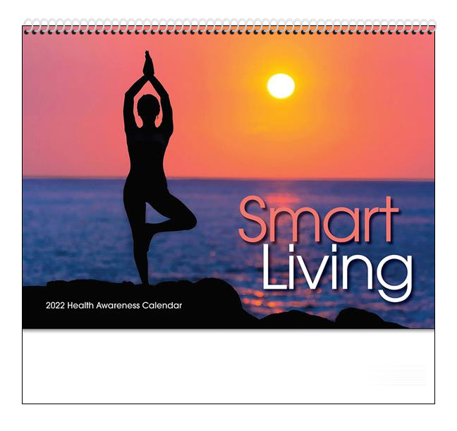 2022 Smart Living (Spiral) Wall Calendar | 10-7/8" x 18" Personalized ...
