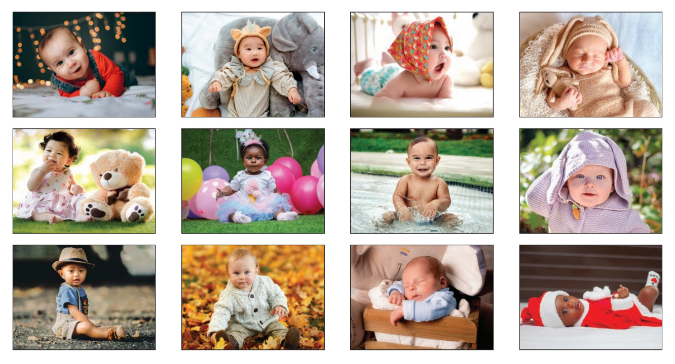 Bundles of Joy Spiral Calendar | ValueCalendars.com