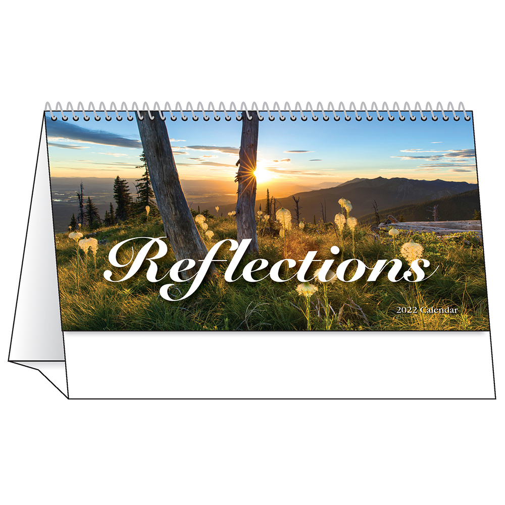 Reflections Desk Tent Calendar | ValueCalendars.com