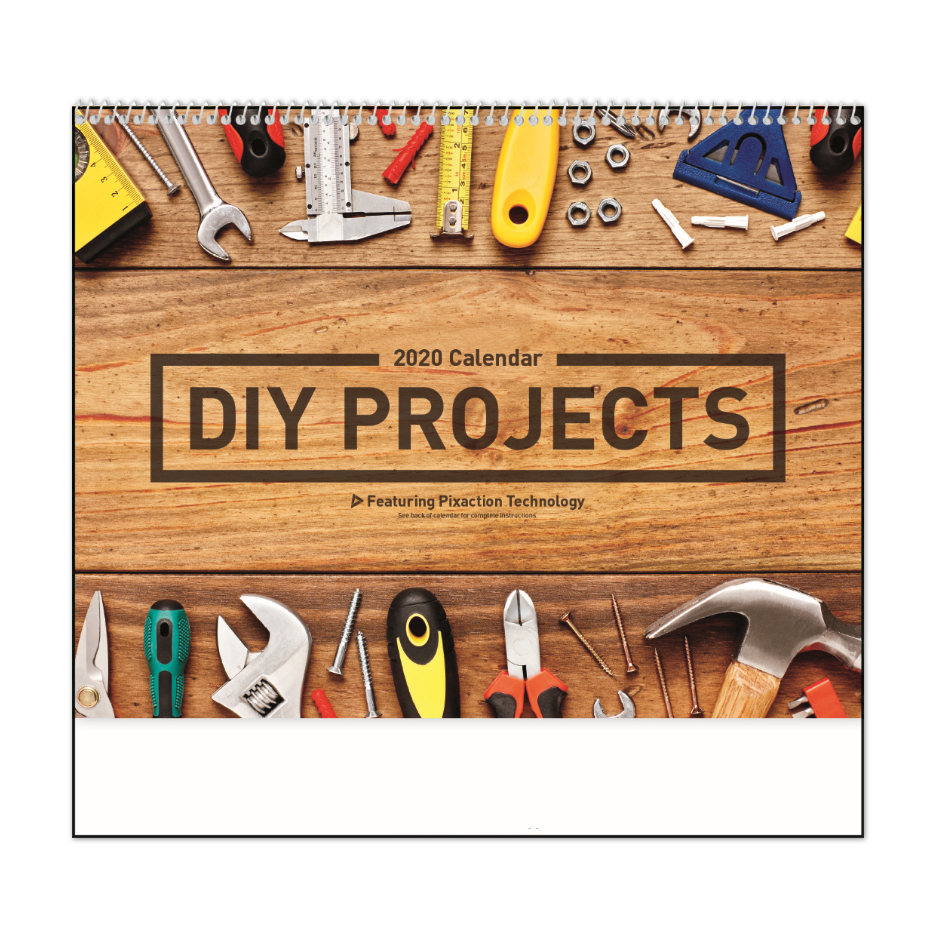 DIY Projects Calendar | ValueCalendars.com