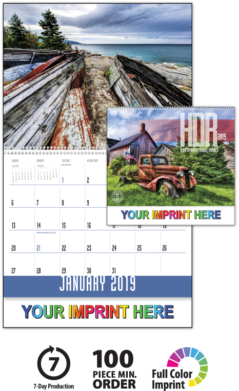 HDR High Dynamic Range Calendar | ValueCalendars.com