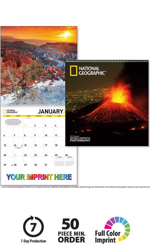 National Geographic Photography Calendar II | ValueCalendars.com