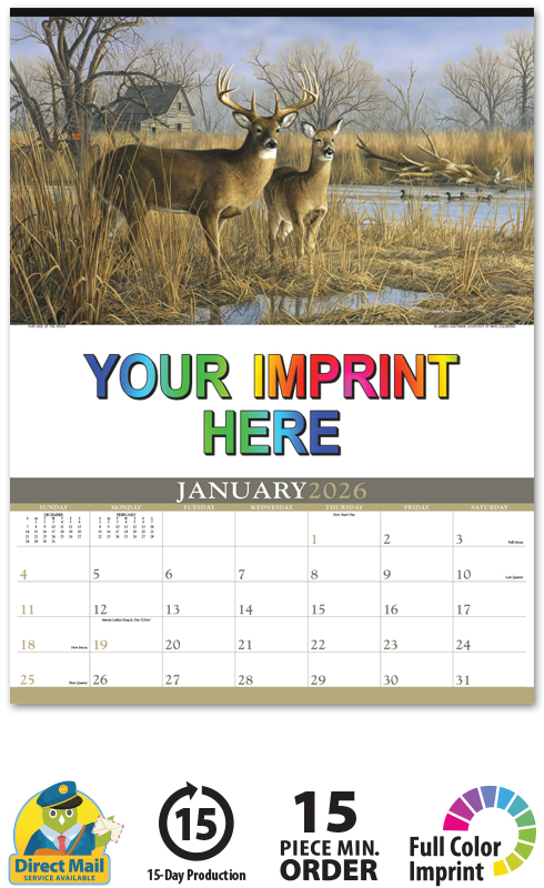 2026 Wildlife Art by the Hautman Brother Calendars | 17" x 23 ...