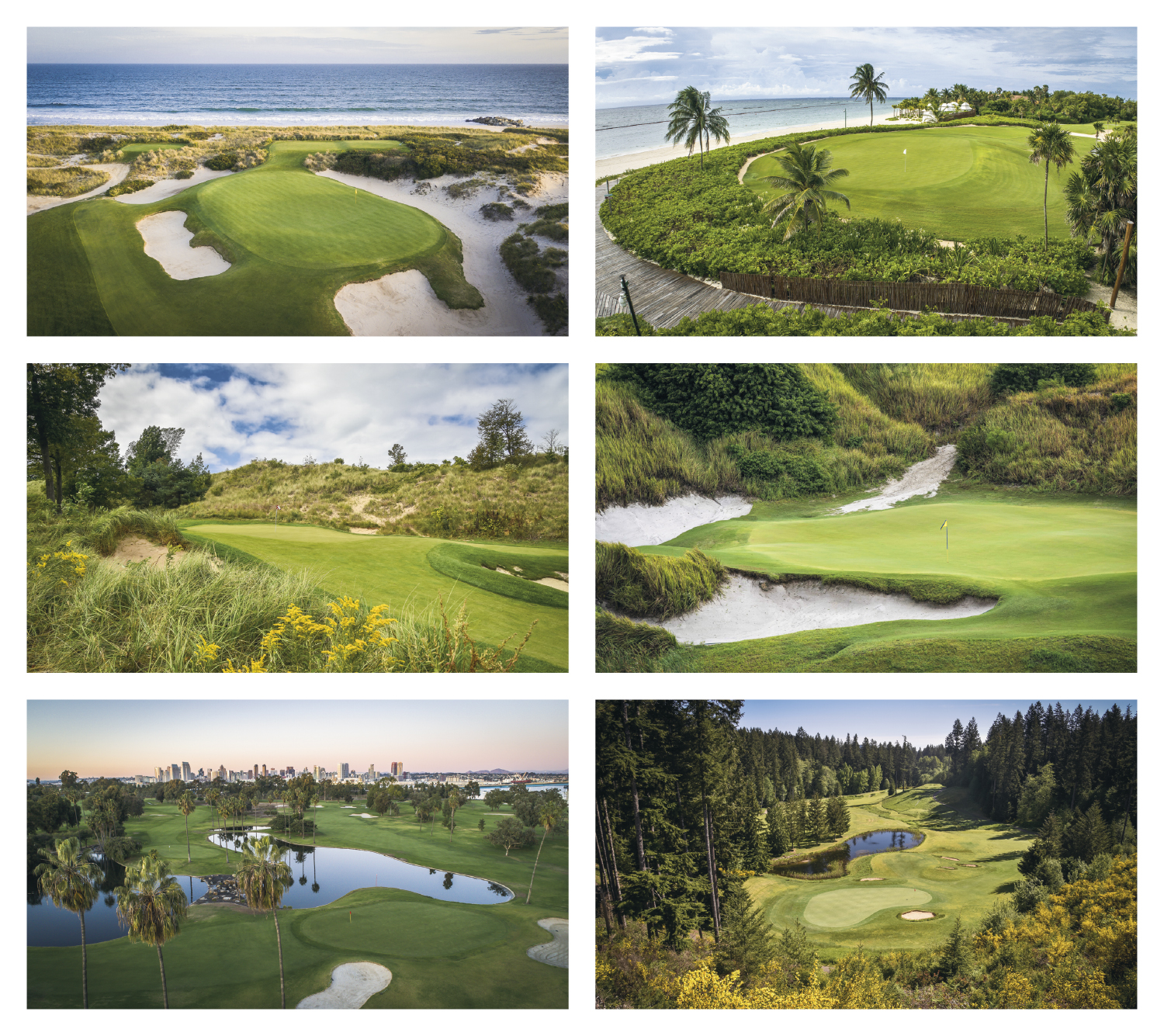 Golf (6-Sheet) Calendar | ValueCalendars.com