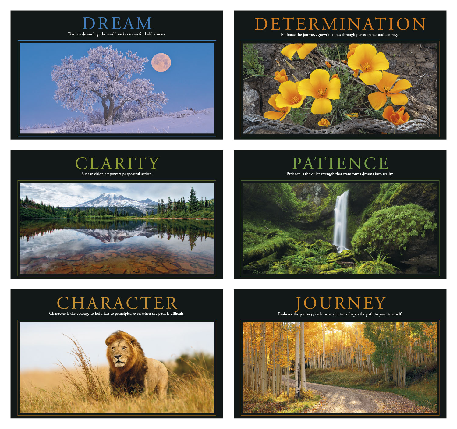 2027 Motivations II Calendar | 17" x 23" Imprinted 6-Sheet Large Hanger ...