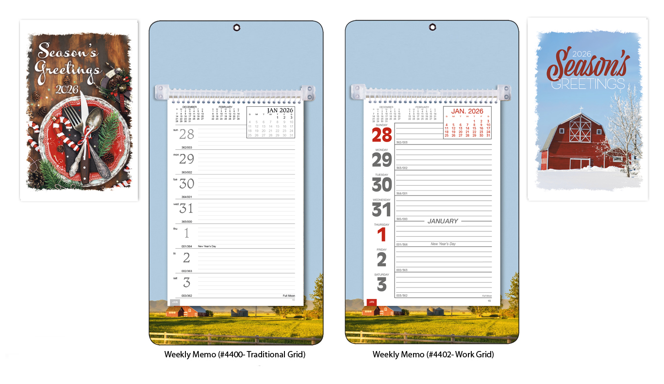 Weekly Board Calendars - FARM/RURAL | ValueCalendars.com