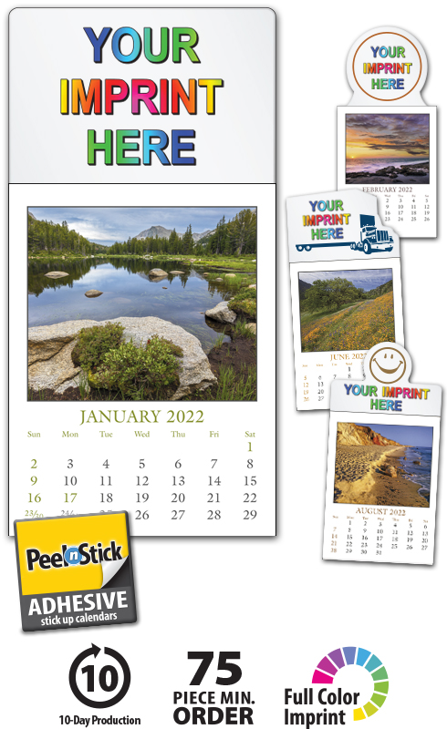 Triumph Scenic Stick Up Calendar, Full Color | ValueCalendars.com