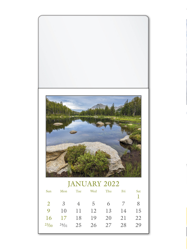 Triumph Scenic Stick Up Calendar, Full Color | ValueCalendars.com