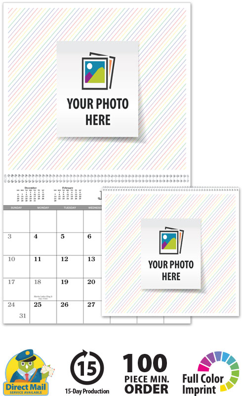 Single Image Custom Appointment Calendar | ValueCalendars.com