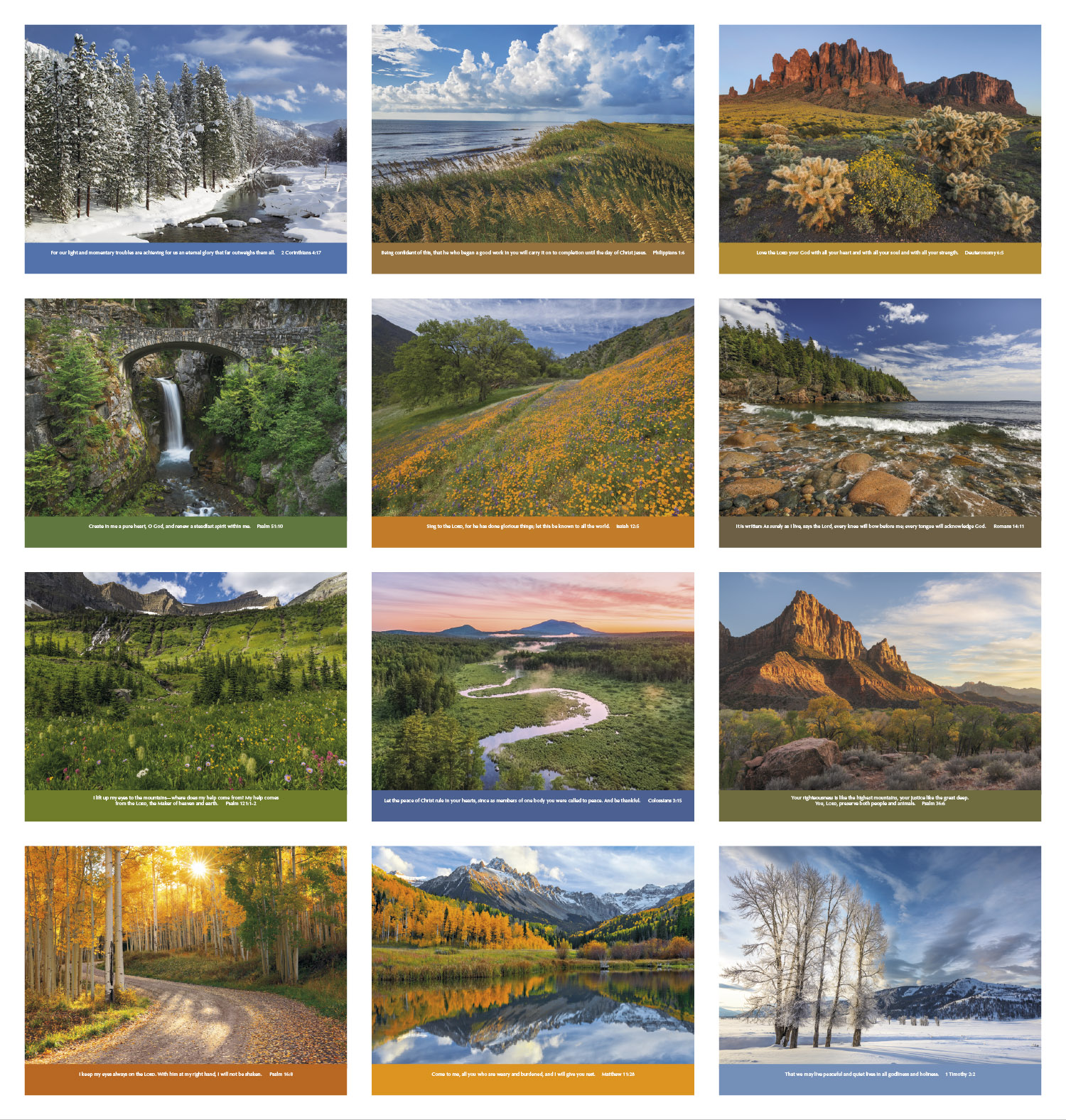 2026 Eternal Word - Funeral Pre-Planning Calendar | 11" X 19" Imprinted ...