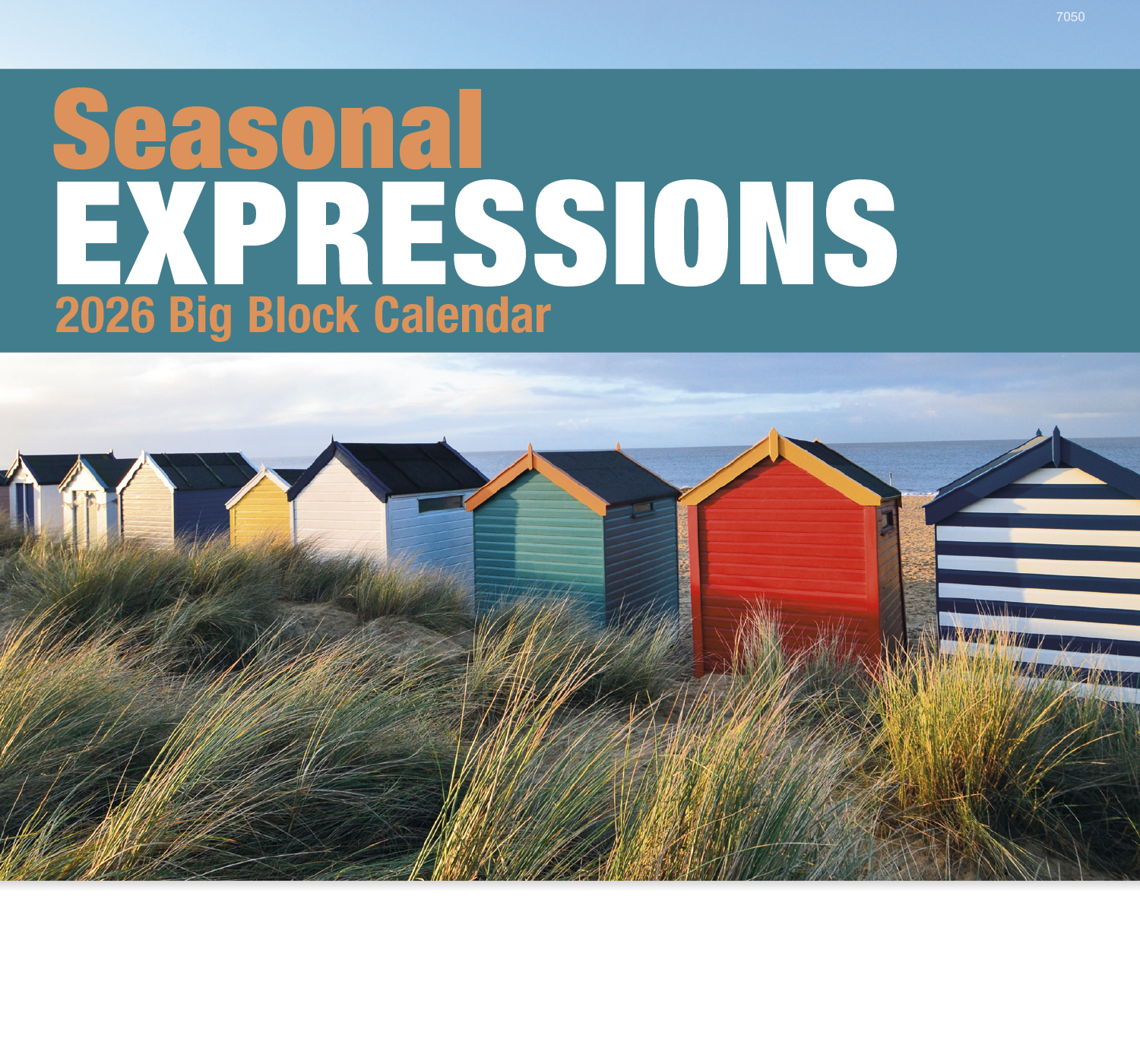 Seasonal Expressions Big Block Calendar | ValueCalendars.com