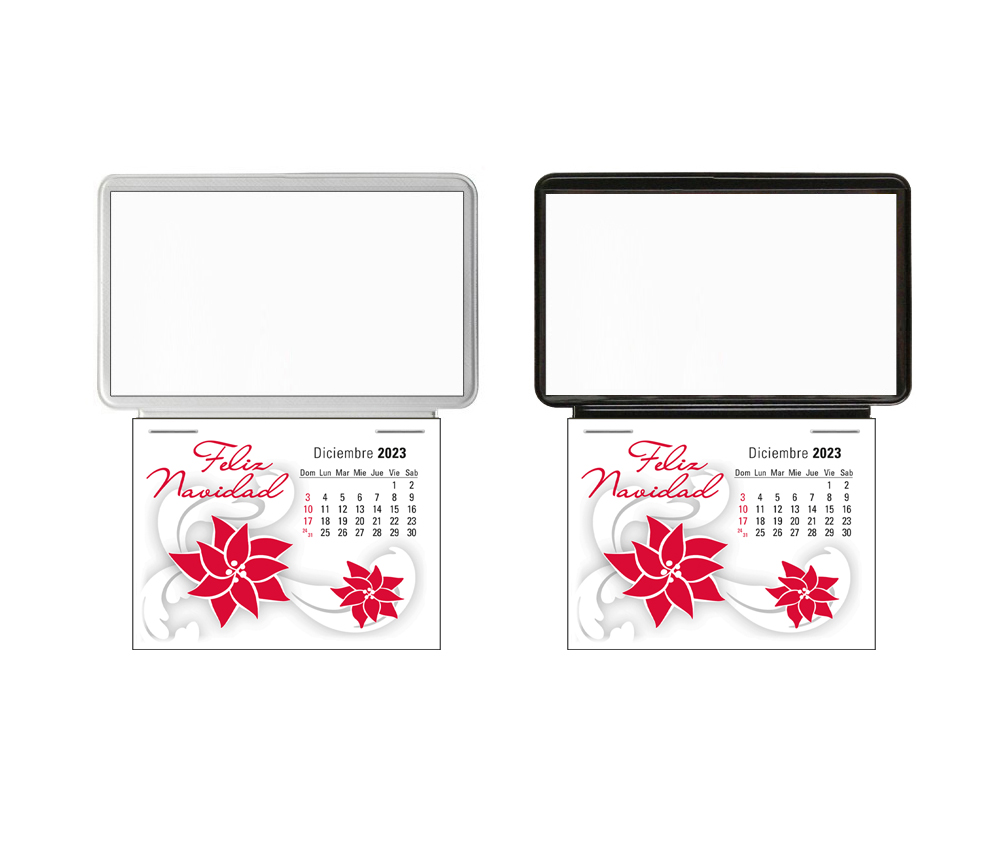 Vitronic Spanish Press-n-Stick™ Calendar; Business Card Holder (BLANK ...