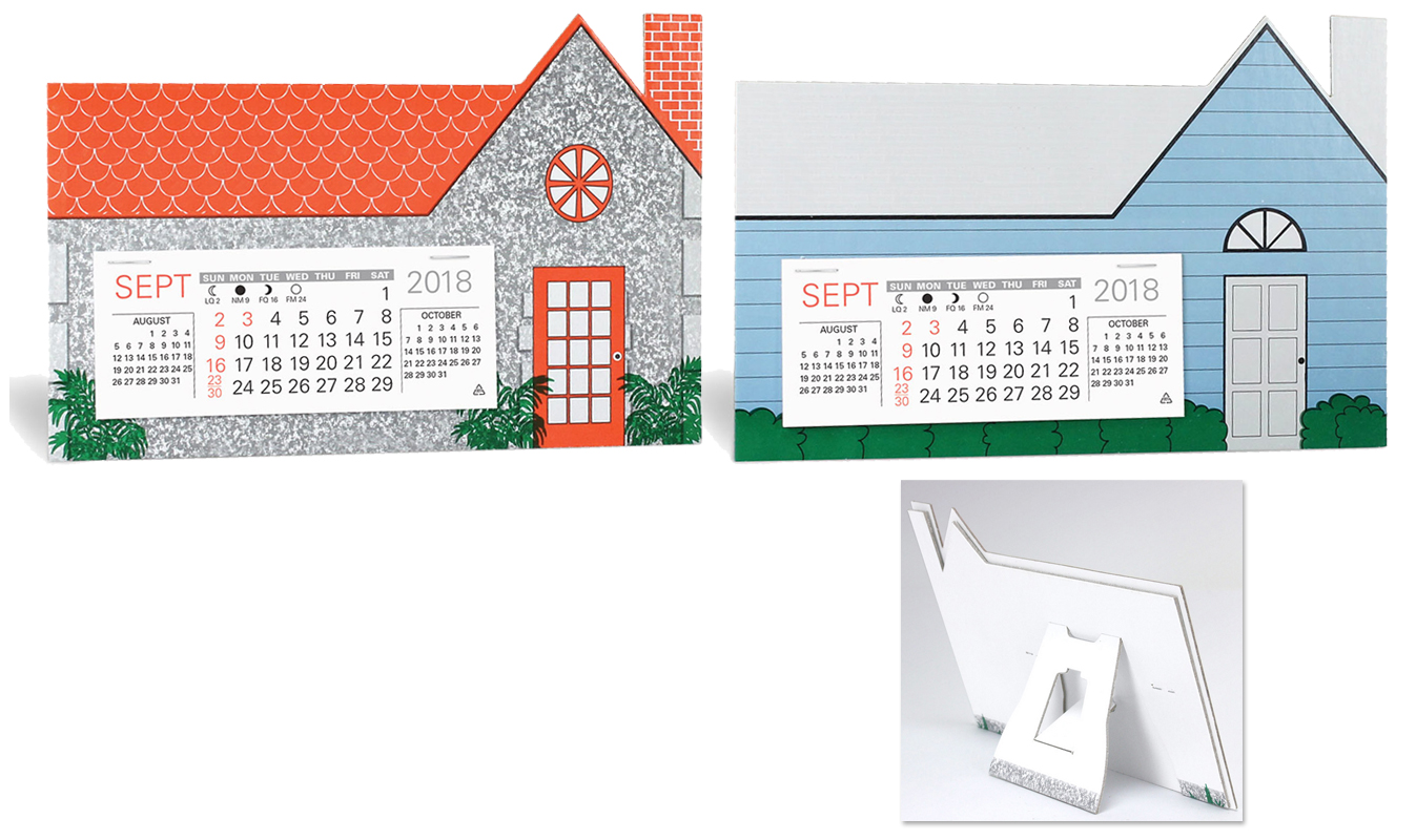 2018 The Estate Desktop Calendar | 6-3/4" x 4-3/8" Premium Imprinted ...