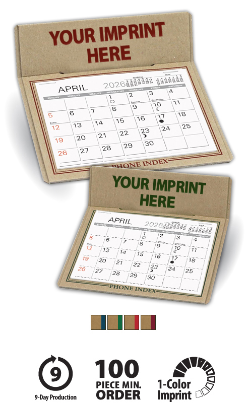 2026 The Forest Desktop Calendar | 5-1/4" x 5-1/2" Printed Rigid ...