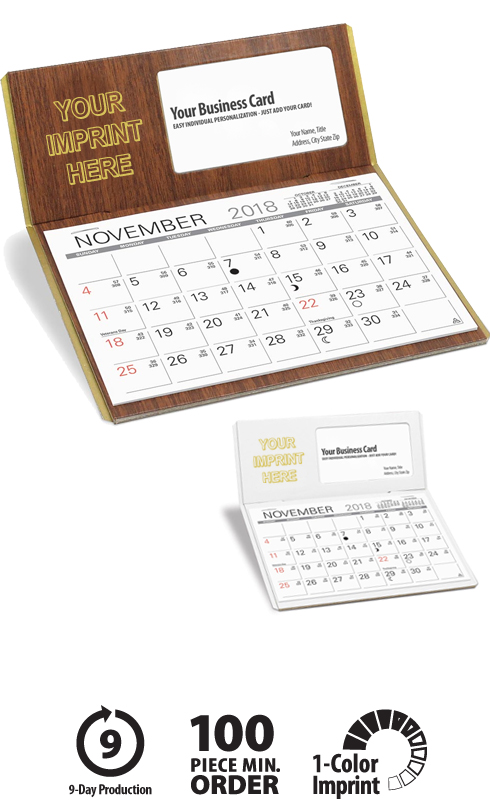 2018 The Personalizer Desktop Calendar | 6-3/8" x 7-3/8" Sturdy Custom ...