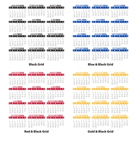 Custom Wallet Calendars (12-Months/Side) | ValueCalendars.com