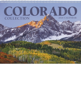 Colorado Collection Executive Spiral Calendar | ValueCalendars.com