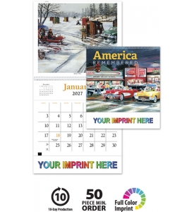 America Remembered Pocket Calendar | ValueCalendars.com