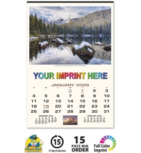 Scenic America® 12-Sheet Executive Calendars | ValueCalendars.com