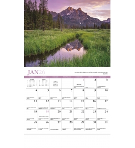 2025 Reflections - Universal Promotional Wall Calendar | 10-7/8" x 18 ...