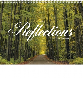 2025 Reflections - Universal (Spiral) Wall Calendar | 10-7/8" x 18 ...