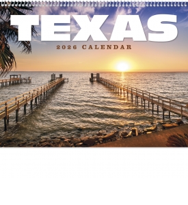 2025 Texas (Spiral) Wall Calendar | 10-7/8" x 18" Custom Imprinted ...