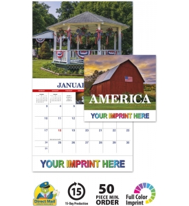 2026 Patriotic America Promotional Wall Calendar | 10-7/8" x 18 ...