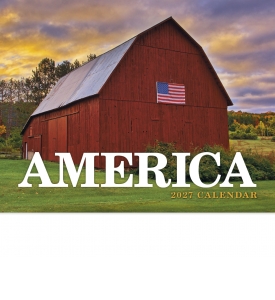2025 Patriotic America Promotional Wall Calendar | 10-7/8" x 18 ...