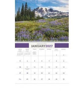 2026 American Splendor Calendar | 11" X 19" Imprinted Spiral Bound ...