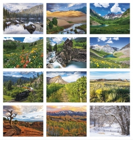2026 Colorado Calendar | 11" X 19" Imprinted Spiral Bound; Drop Ad ...