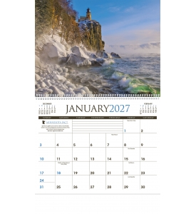 2026 Minnesota Calendar | 11" X 19" Imprinted Spiral Bound; Drop Ad ...
