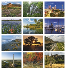 2026 Texas State Calendar | 11" X 19" Imprinted Spiral Bound; Drop Ad ...