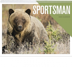 2026 Sportsman Calendar | 11" X 19" Imprinted Spiral Bound; Drop Ad ...