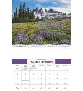 2026 American Splendor I Calendar | 11" x 16-3/4" Imprinted Spiral ...