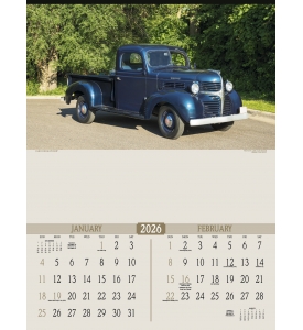 2026 Antique Trucks (6-Sheet) Calendar | 17" x 23" Imprinted 6-Sheet ...