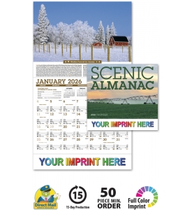 Scenic Almanac Calendar | ValueCalendars.com