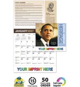 African-American Heritage Calendar: Barack Obama | ValueCalendars.com