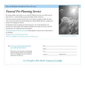 2025 Eternal Word - Funeral Pre-Planning Calendar | 11" X 19" Imprinted ...