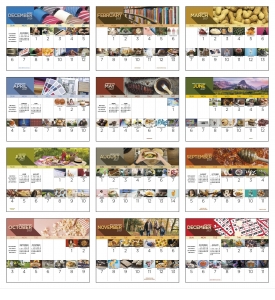 2026 National Day (Spiral) Calendar | 11" X 19" Imprinted National ...